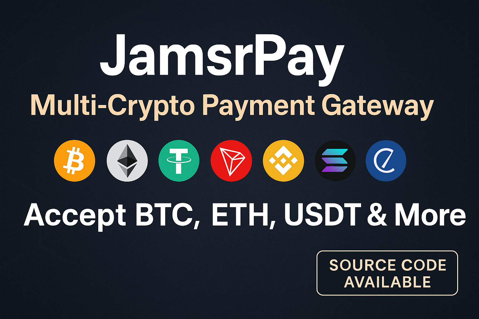 JamsrPay – Advanced Multi-Crypto Payment Gateway for Seamless Payments ...
