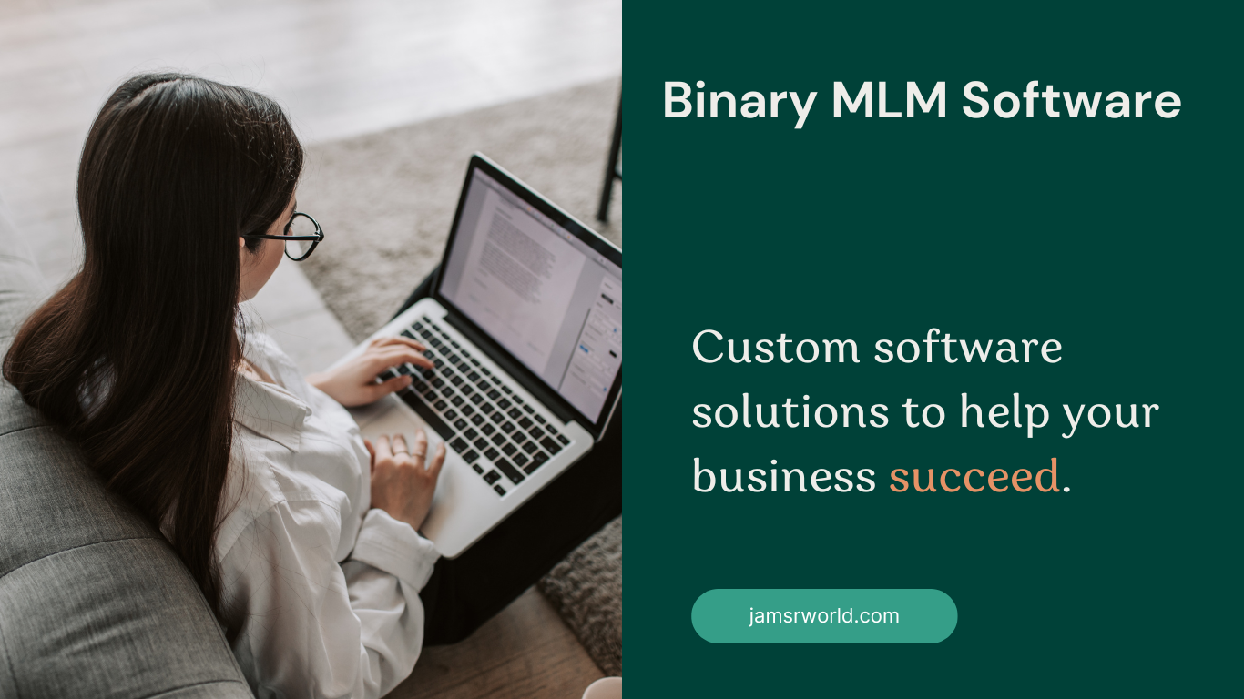 Binary MLM Software for Binary MLM Compensation Plan in PHP | Jamsrworld Binary MLM Software for Binary MLM Compensation Plan in PHP | Jamsrworld