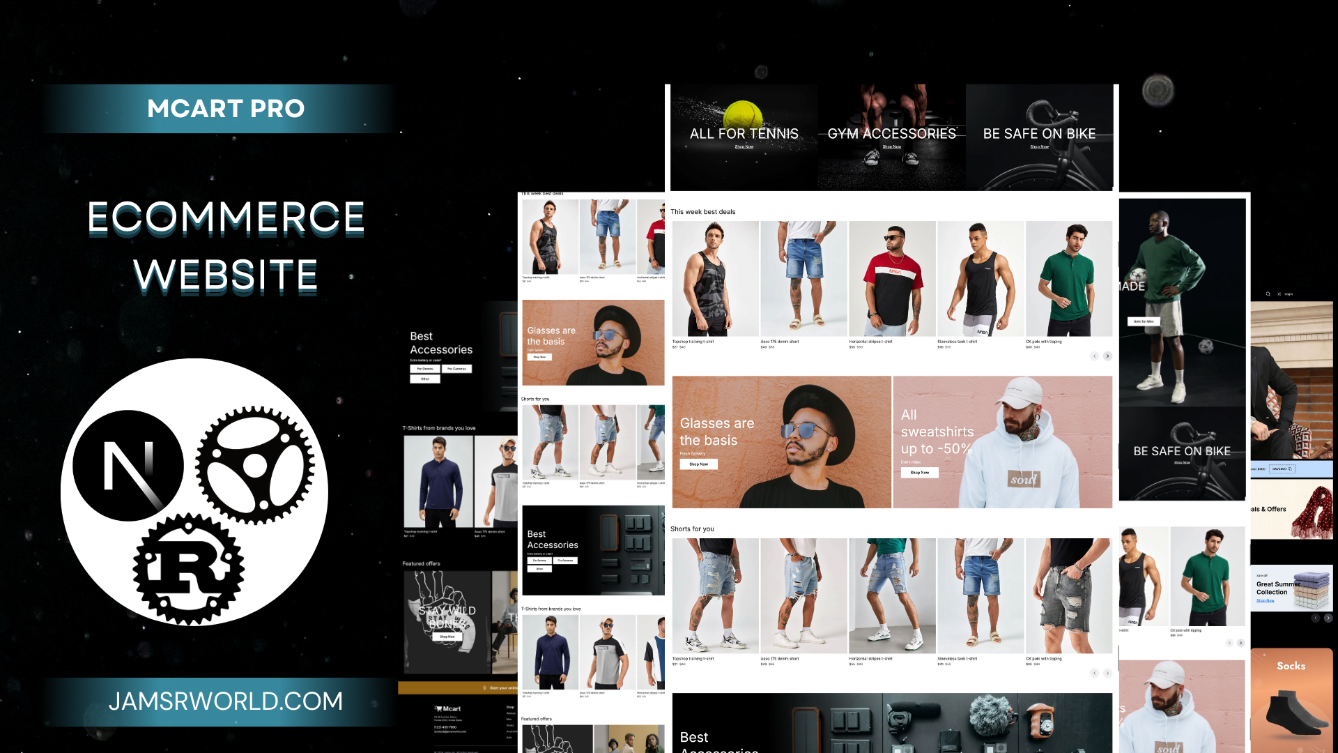 Ecommerce website in Nextjs and Rust | Ecommerce source code in Nextjs and Rust | Jamsrworld